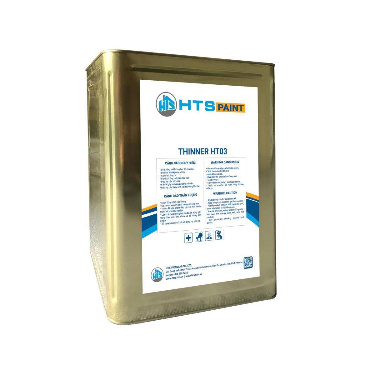 DUNG MÔI PHA SƠN THINNER HT03 - HTS Paint