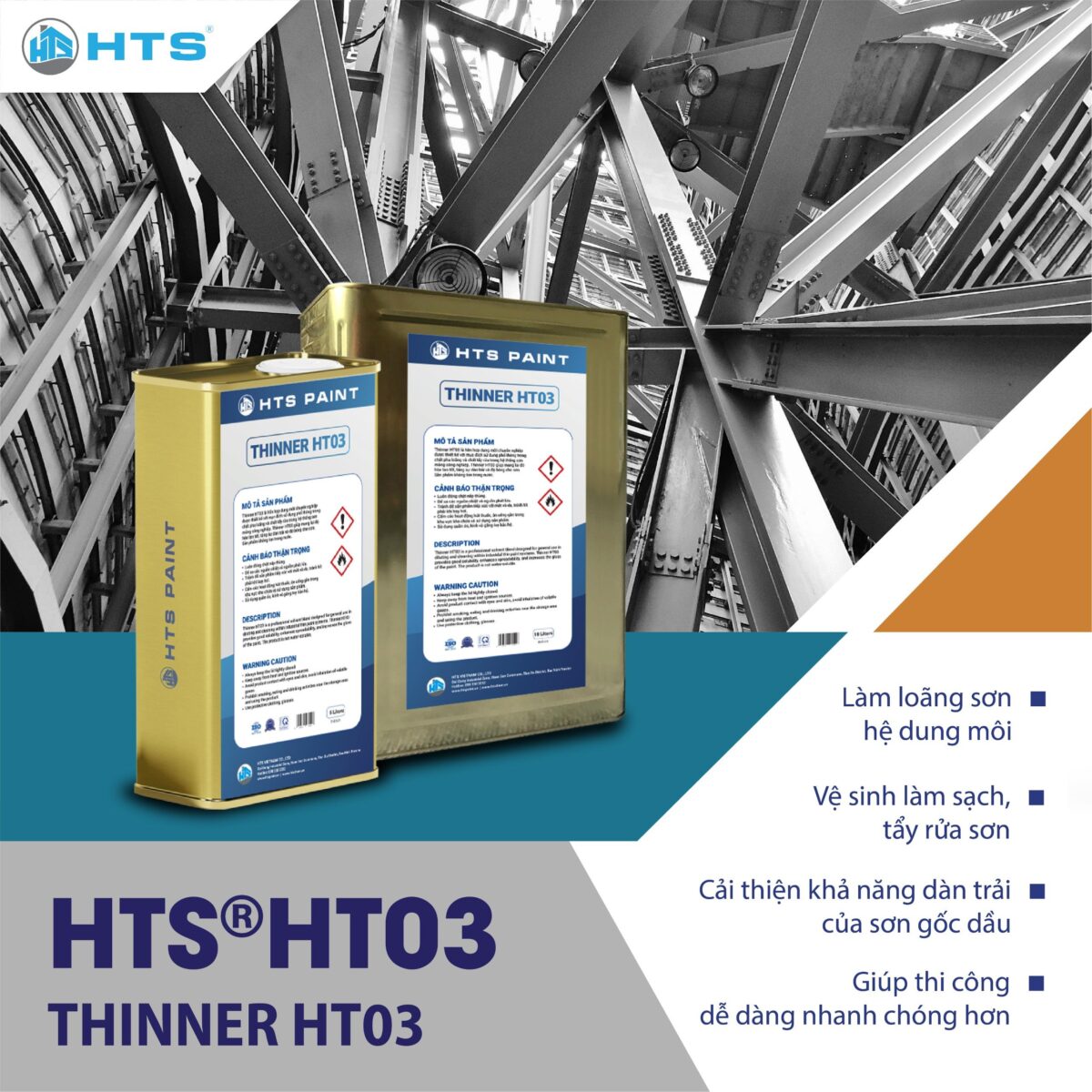 HTS PAINT - CHUYÊN GIA SƠN CÔNG NGHIỆP