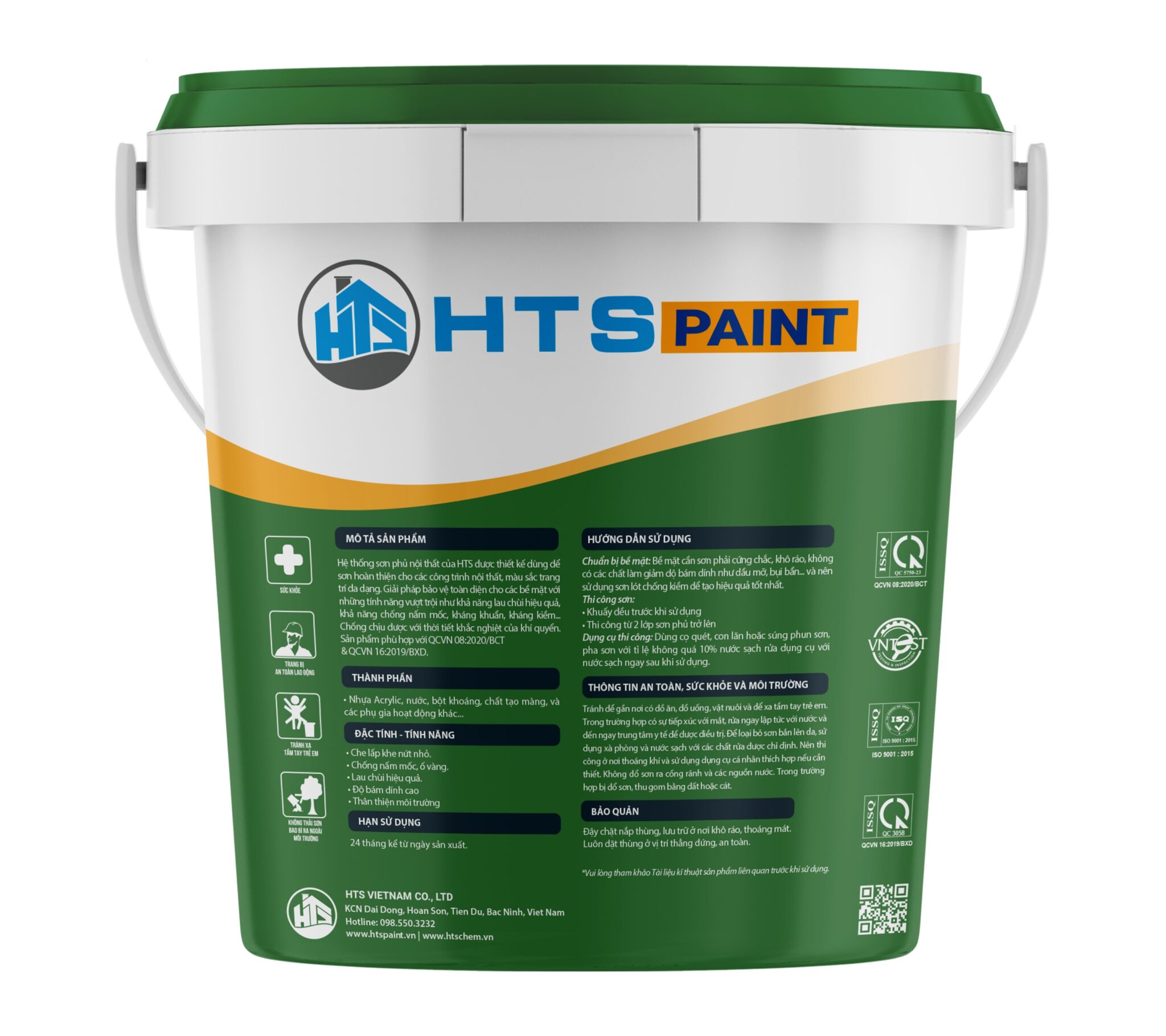 SƠN NỘI THẤT LAU CHÙI HIỆU QUẢ OVER CLEAN - HTS Paint - Chuyên gia sơn ...