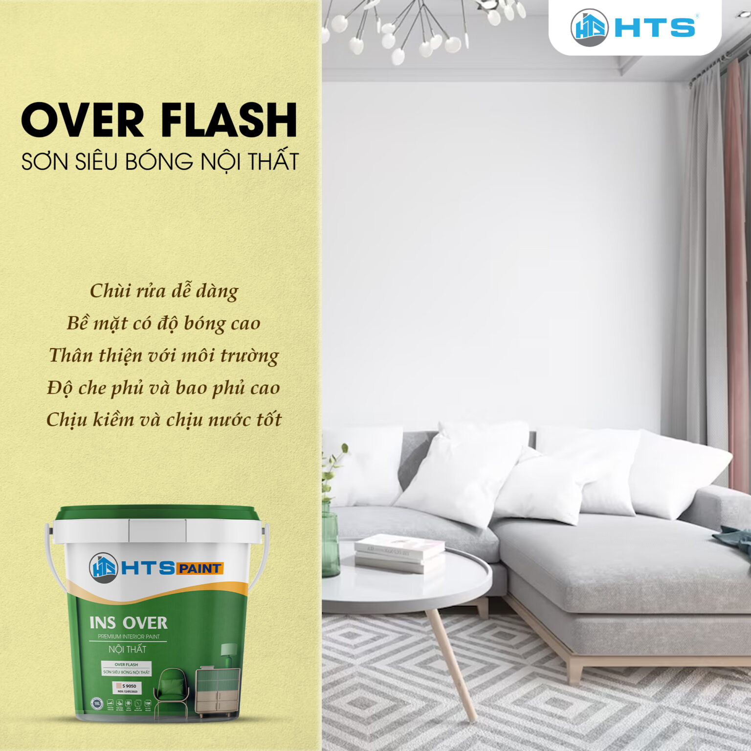 Sơn dân dụng - HTS Paint - Chuyên gia sơn công nghiệp