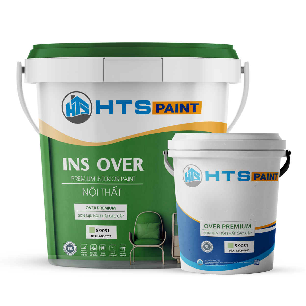 SƠN MỊN NỘI THẤT CAO CẤP OVER PREMIUM - HTS Paint - Chuyên gia sơn công ...