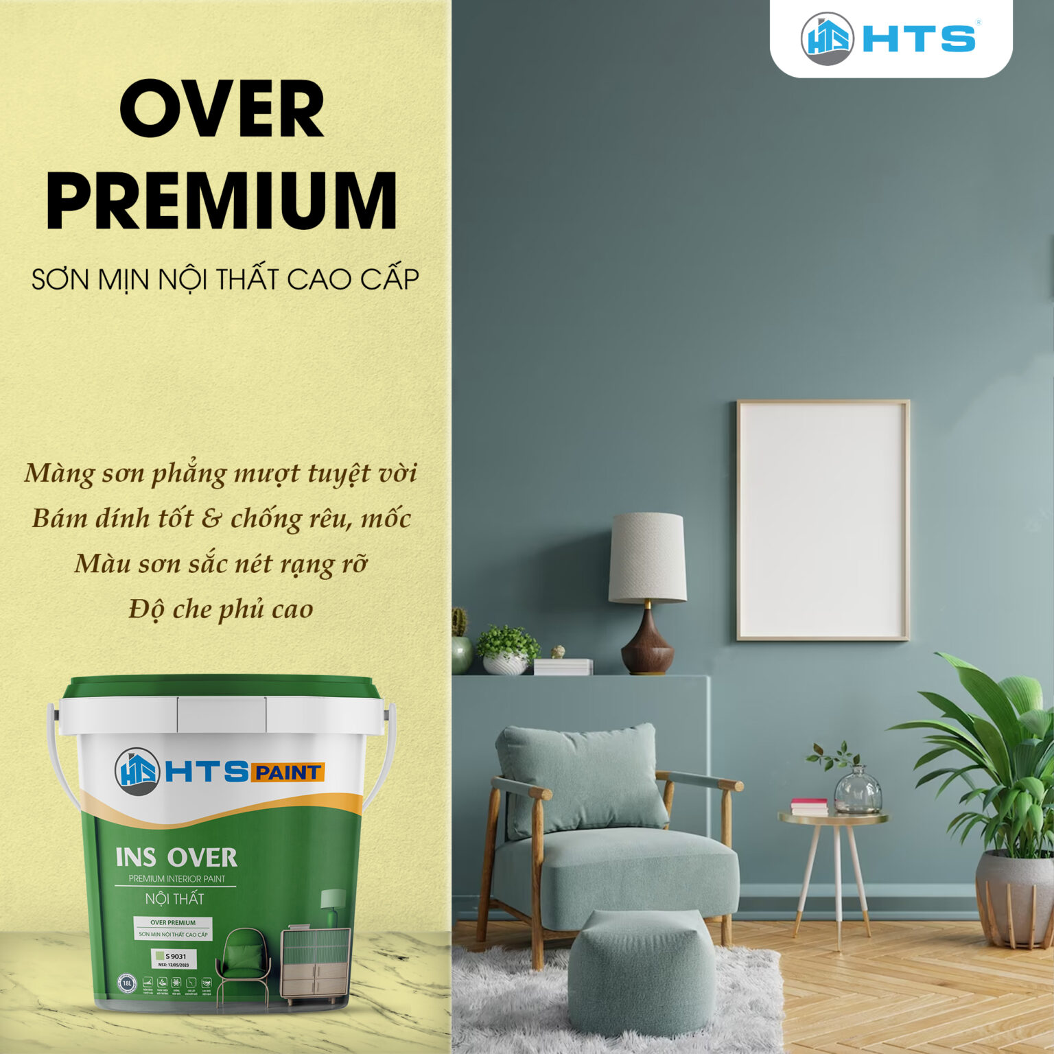 Sơn dân dụng - HTS Paint - Chuyên gia sơn công nghiệp