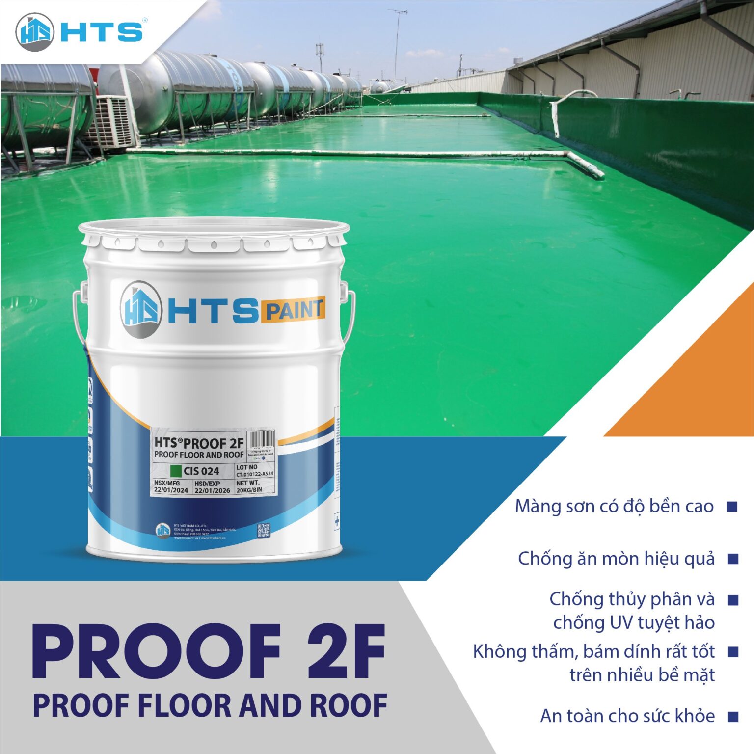 Sơn dân dụng - HTS Paint - Chuyên gia sơn công nghiệp